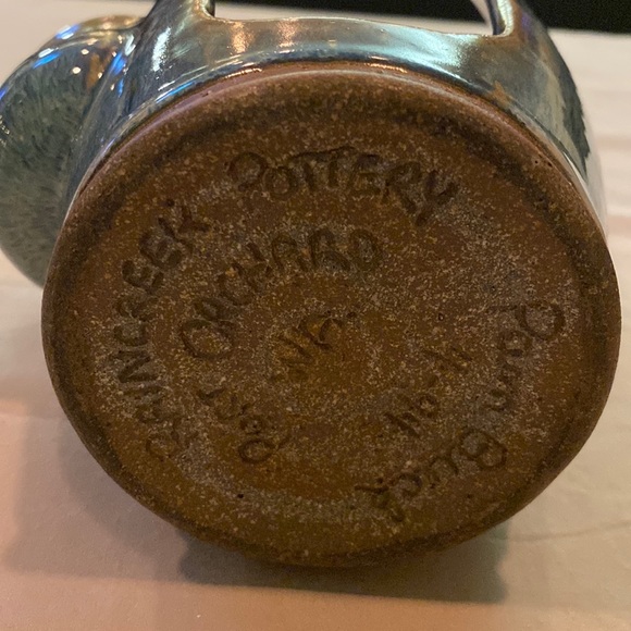 Raincreek Pottery | Kitchen | Vintage Raincreek Pottery Holder Signed ...